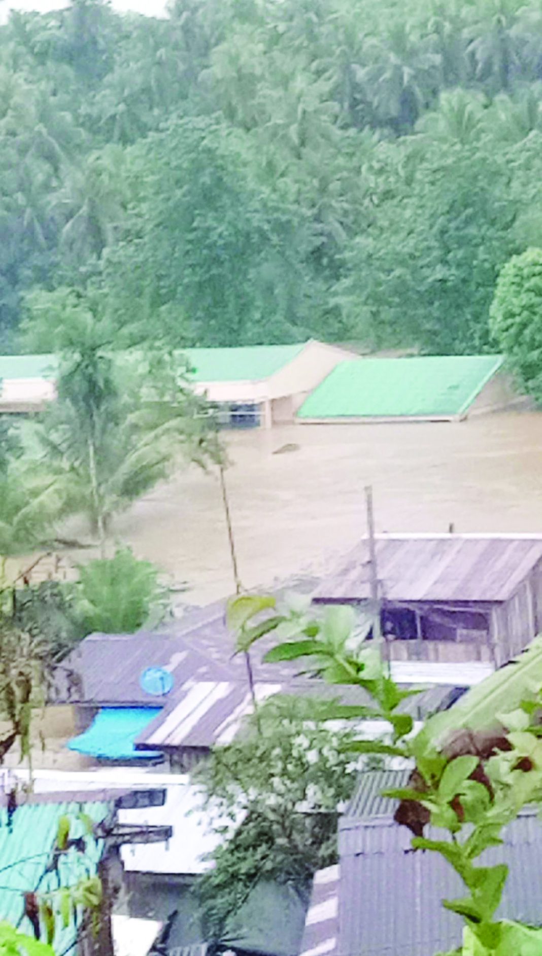 Samar teacher laments school swamped by flood water due to massive ...