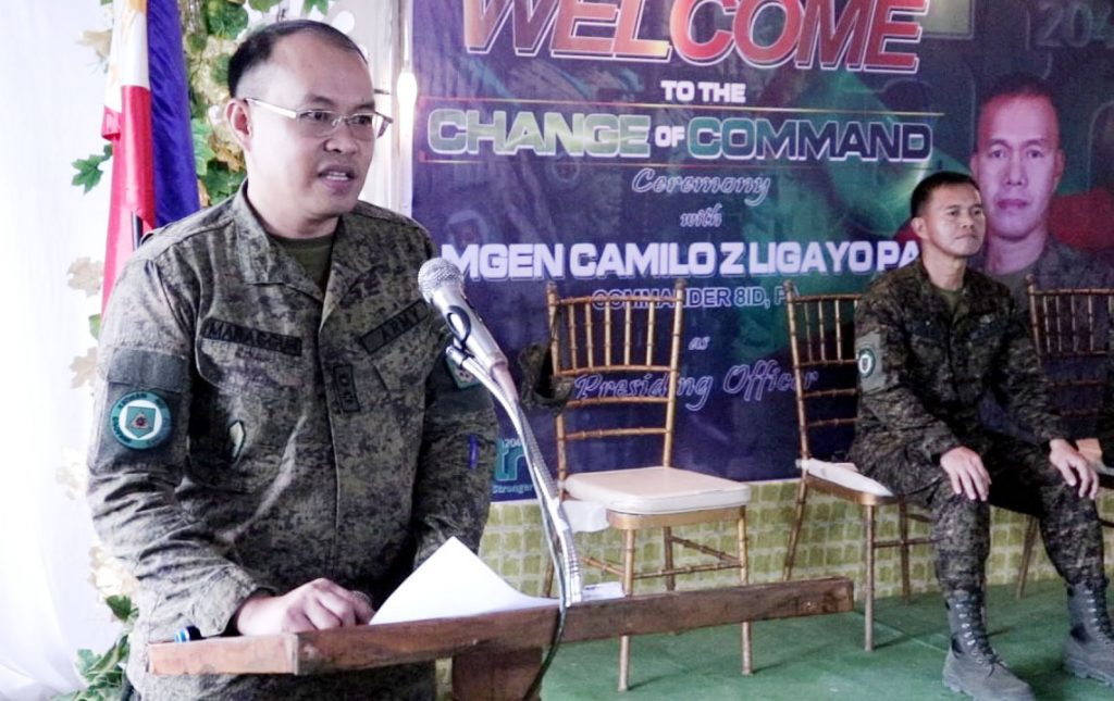 8ID installs new battalion commander of 19IB - Leyte Samar Daily News