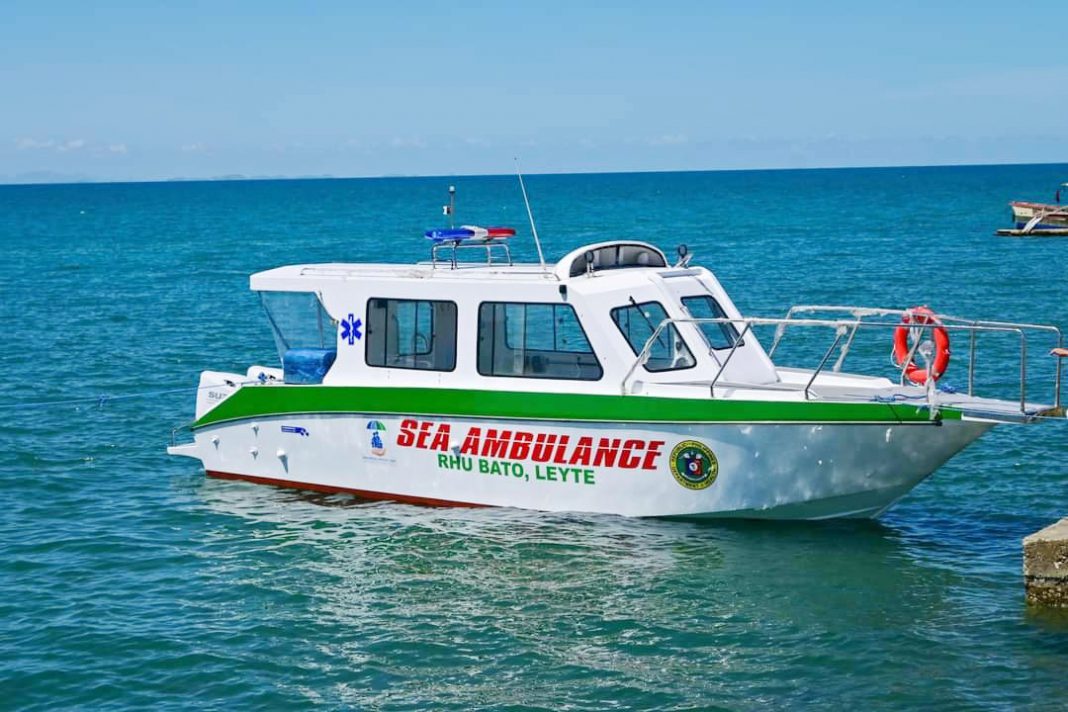 DOH donates sea ambulance to a Leyte town - Leyte Samar Daily News