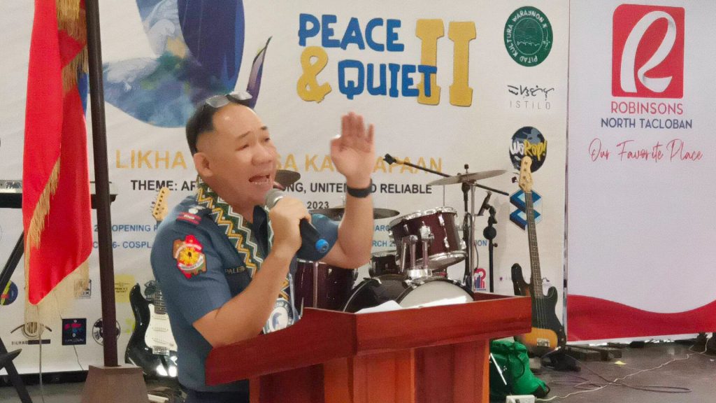 Winners of rap contest of ‘peace and quite’ event announced - Leyte ...