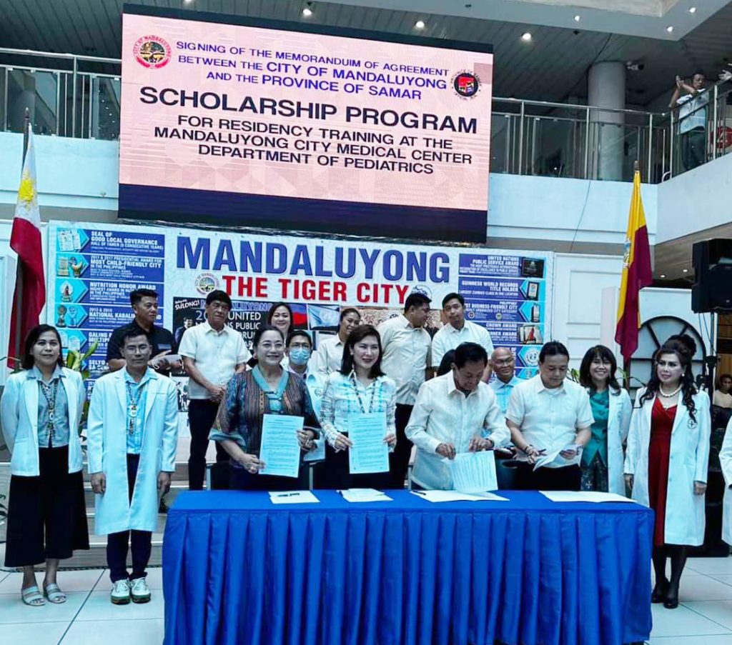 Samar provincial gov’t and Mandaluyong City inks agreement for pedia ...