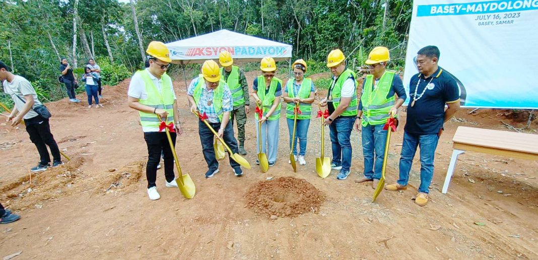 Rep. Libanan, Gov. Tan led the groundbreaking of the Maydolong-Basey ...