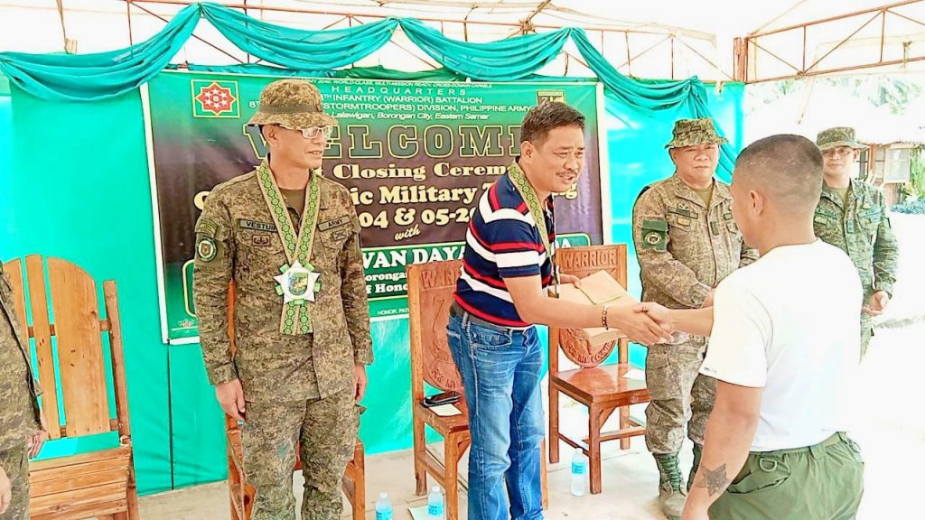 88 civilian volunteers completed the Cafgu basic military training ...