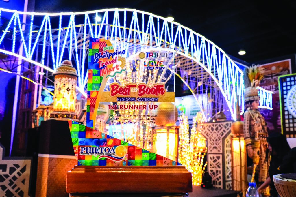 EV's tourism booth shines in this year's national travel mart - Leyte ...