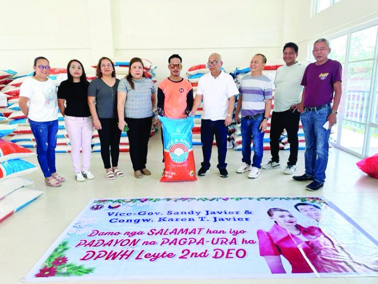 Rep. Javier, Vice Gov. Javier delights Leyte’s 2nd DEO employees with ...