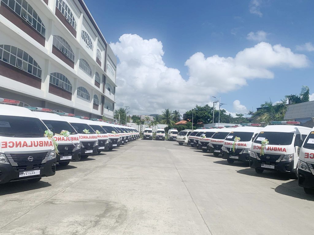 DOH, Speaker Romualdez turn over 25 ambulance units to LGUs and health ...