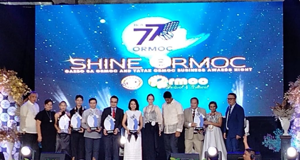 Tourism Sec. Frasco honored at Shine Ormoc Awards Night - Leyte Samar Daily News