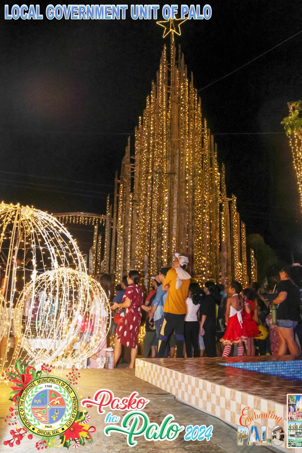 Bamboo Christmas Tree shines bright at Pasko ha Palo Celebration ...