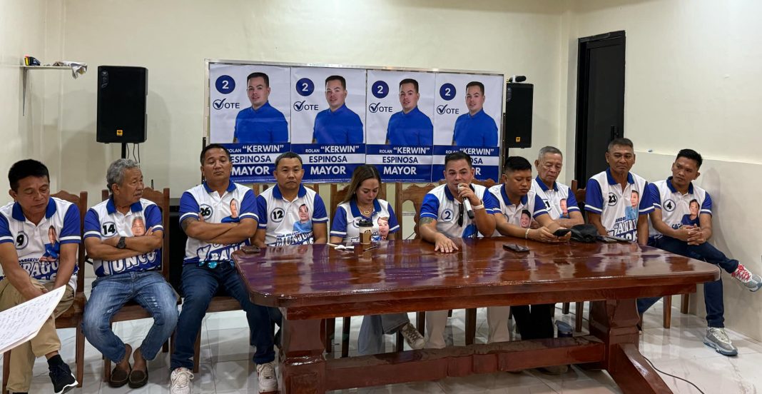 Kerwin Espinosa launches mayoral bid in Albuera, vows reform and ...