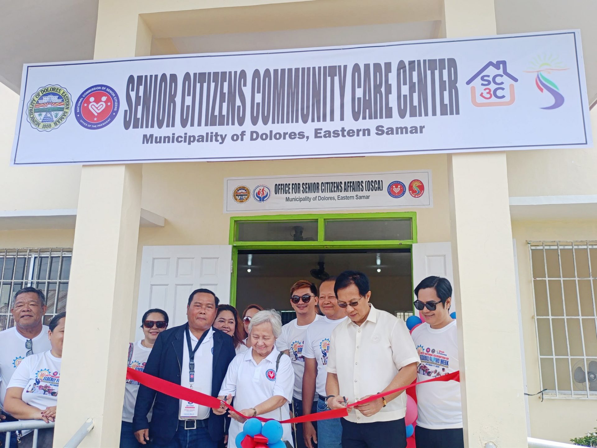 Dolores opens first senior citizen community care center in Eastern Samar - Leyte Samar Daily News