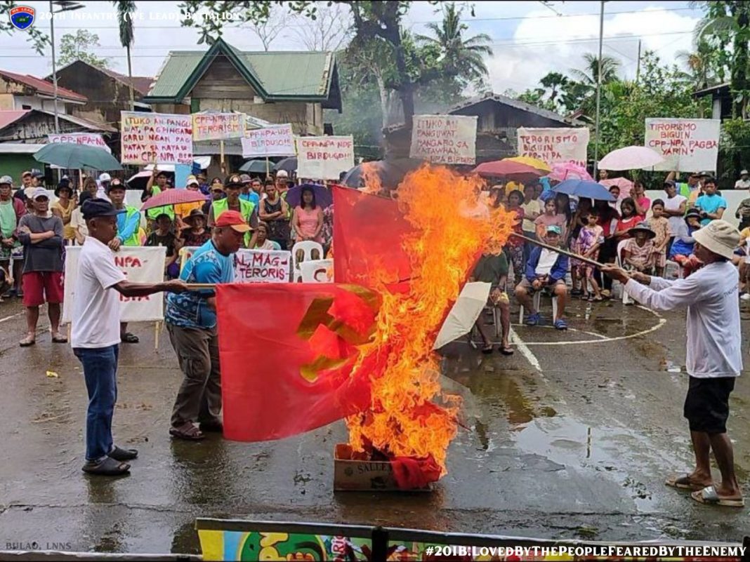 Residents in Northern and Eastern Samar hold rally against CPP-NPA-NDF ...