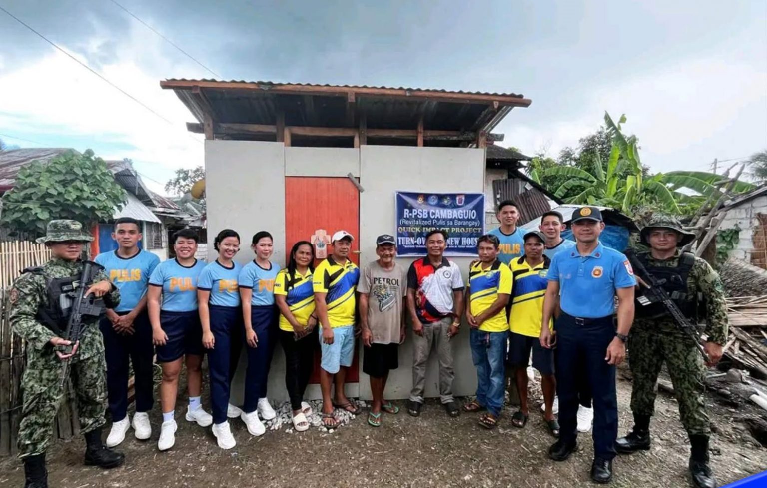 Samar resident receives new home through police-led bayanihan effort ...