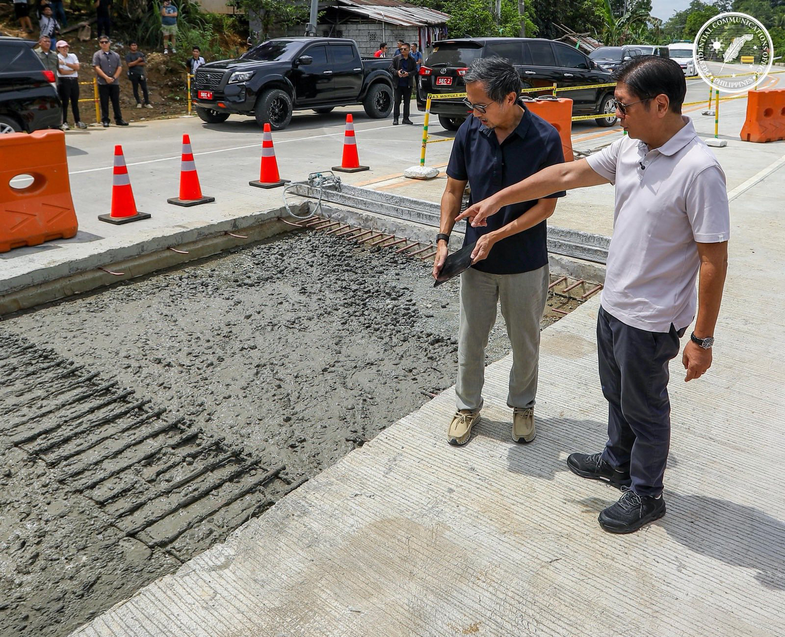 Marcos eyes faster Samar travel as he inspects P28.73-B Maharlika ...